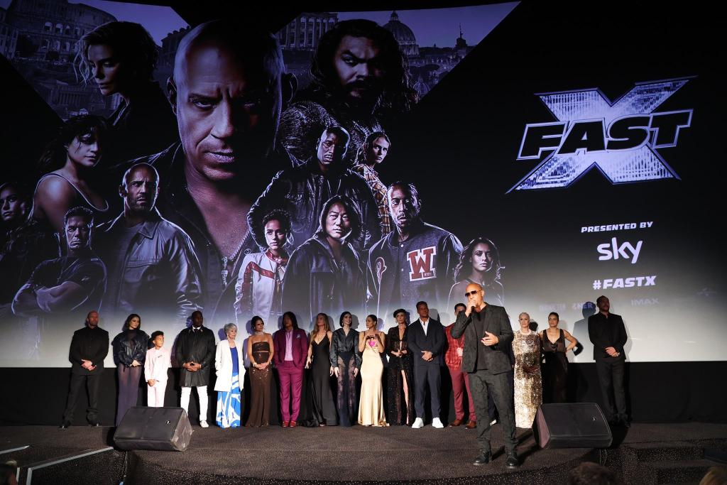 익스트림무비 - 분노의 질주 10 로마 시사회 레드카펫 모습 모음