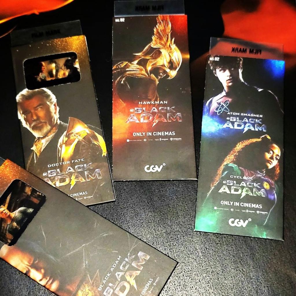 익스트림무비 - CGV 블랙아담 필름마크 실물샷