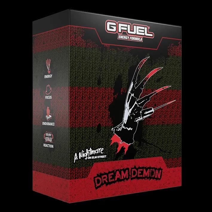 익스트림무비 - Dream Demon: G Fuel, 공식 'Nightmare on Elm Street' 에너지 드링크 출시