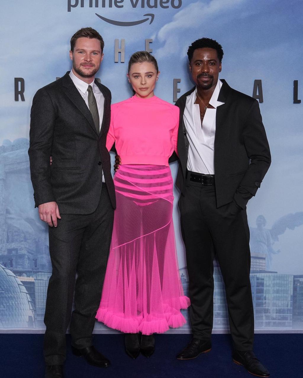 익스트림무비 - 클로이 모레츠 The Peripheral London premiere