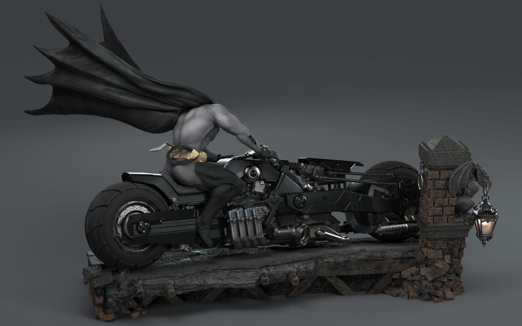 익스트림무비 - 배트맨 화이트 나이트 사이클 XM스튜디오