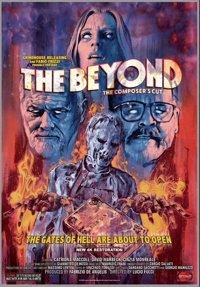 익스트림무비 - Grindhouse, 풀시의 'The Beyond'와 카니발 홀로코스트를 4K Plus 'Composer's Cut'을 출시