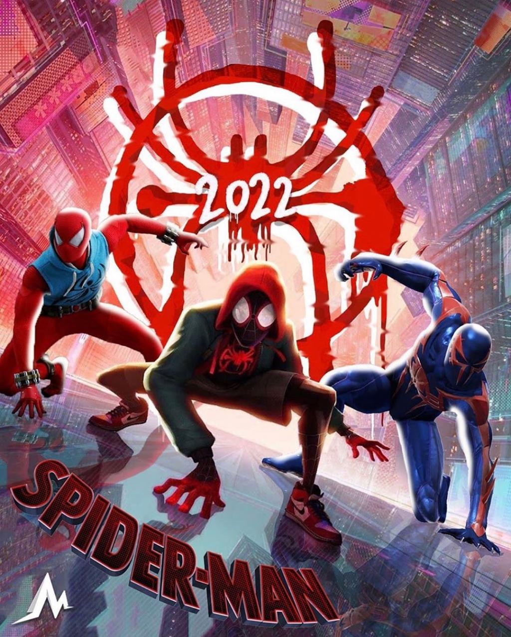 익스트림무비 2022년 스파이더맨 인투더 스파이더버스 2 팬포스터