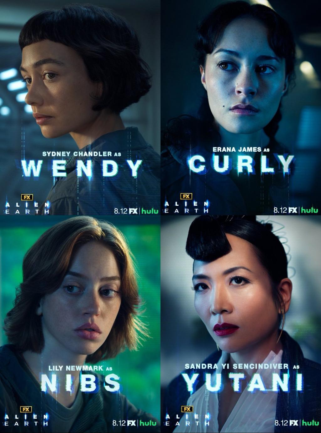 익스트림무비 - '에일리언 어스' 뉴 캐릭터 포스터