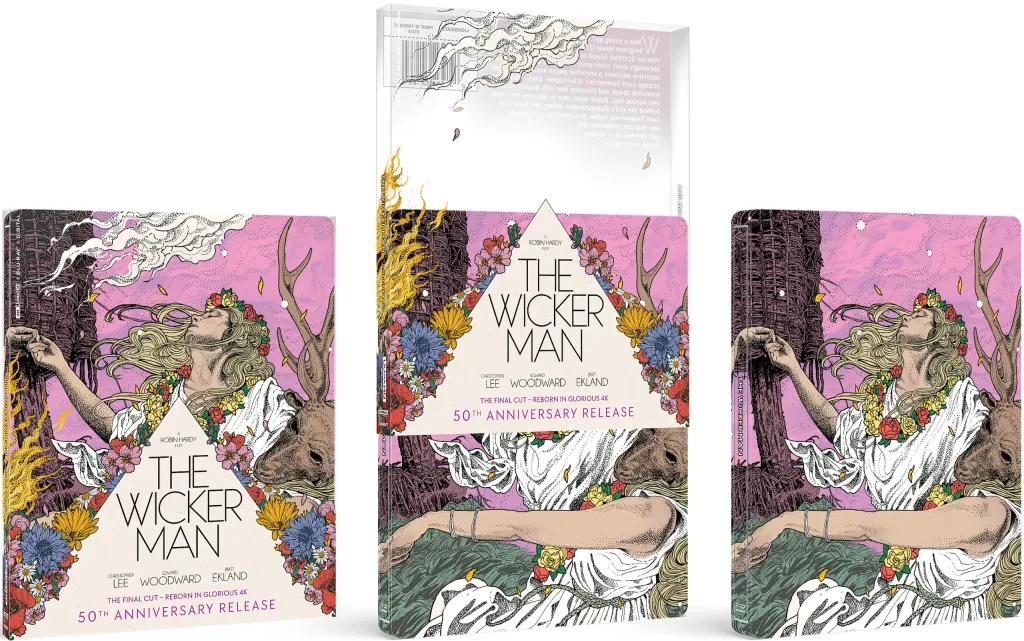 익스트림무비 - The Wicker Man' 4K Ultra HD 블루레이 표지