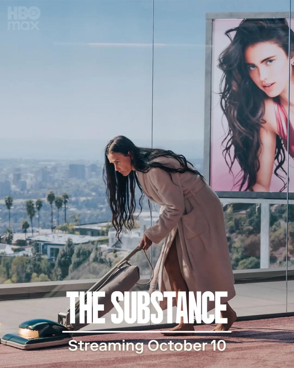 익스트림무비 - 서브스턴스 (The Substance) HBO MAX 스트리밍 포스터 ( 북미)