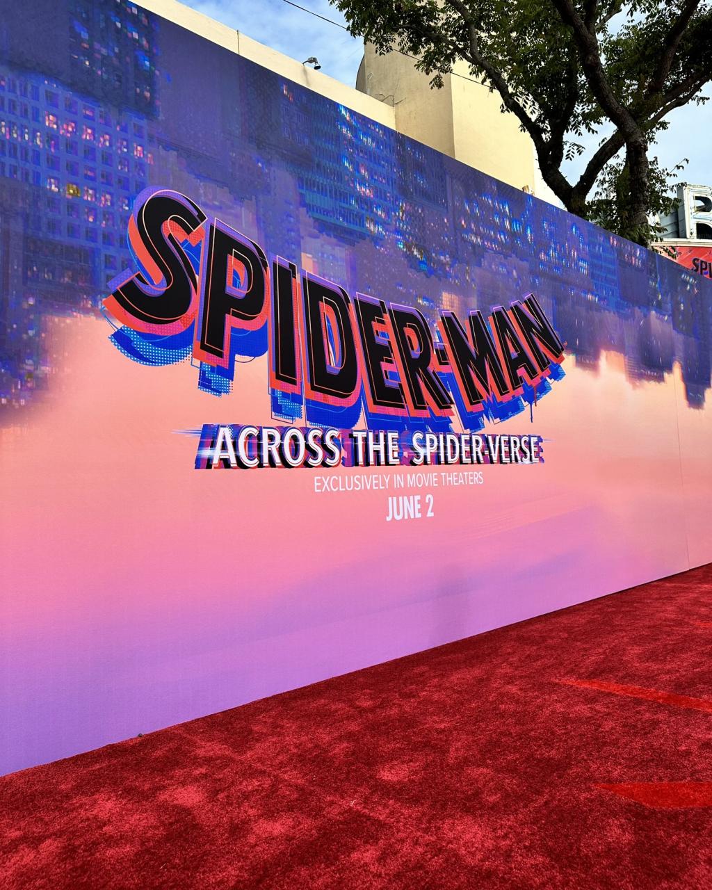 익스트림무비 - '어크로스 더 스파이더버스' 월드 프리미어 현장