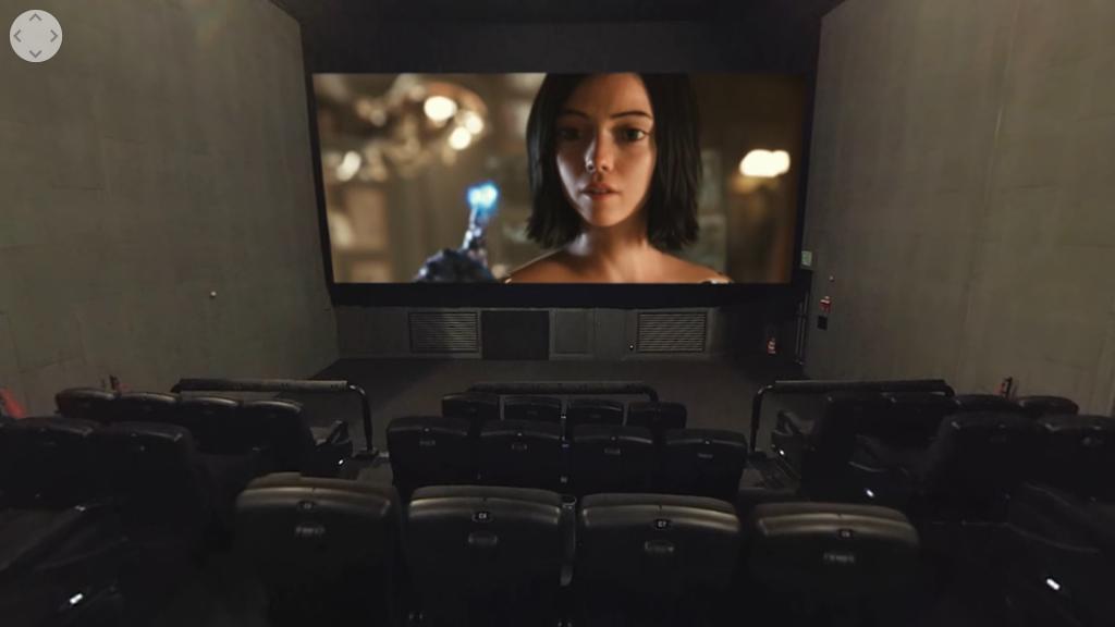 익스트림무비 - '알리타' 4DX VR 영상