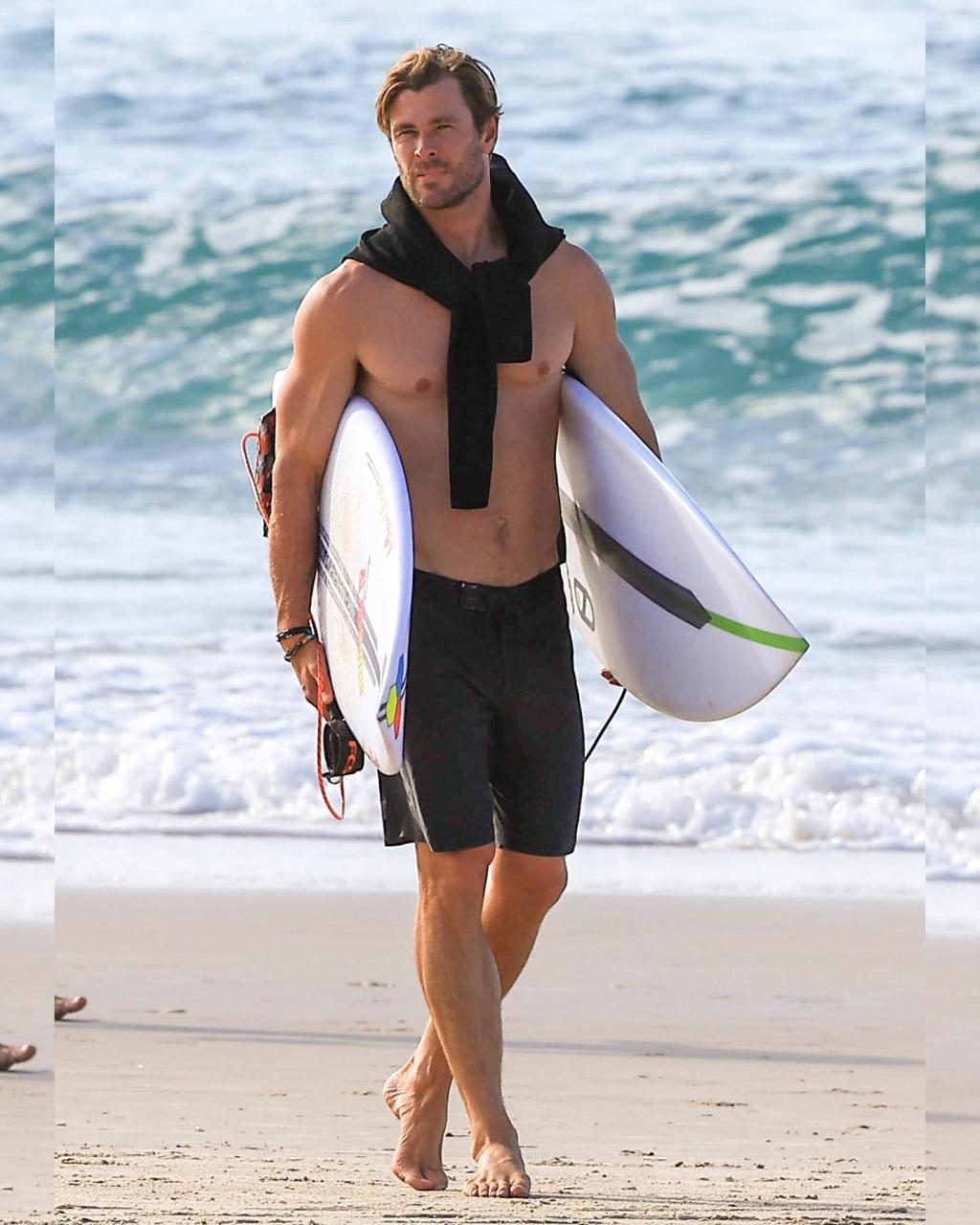 익스트림무비 - 크리스 햄스워스 최근 호주 서핑 모습