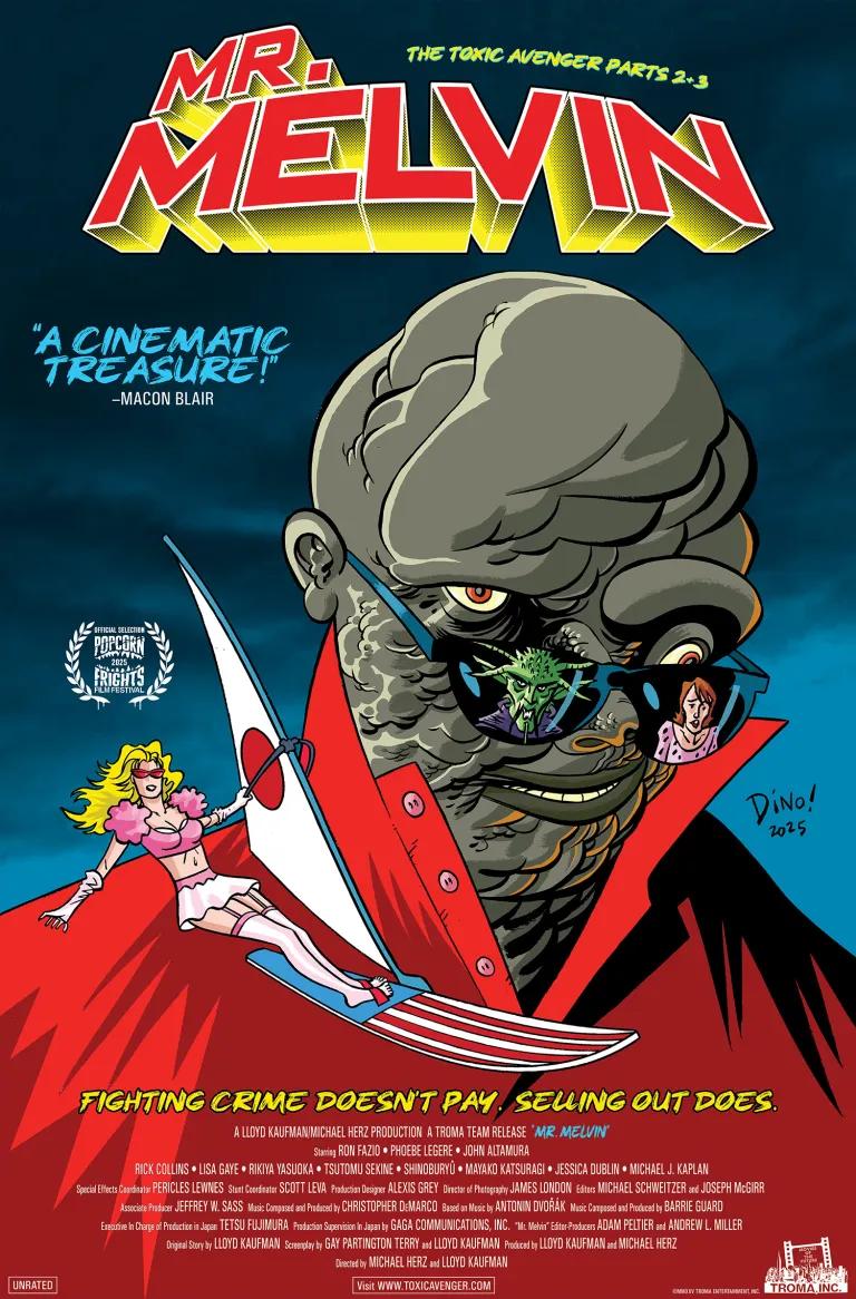 익스트림무비 - 톡식 어벤져 후속작 Mr. Melvin 새 포스터