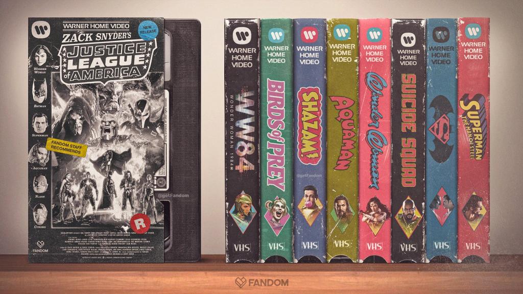 익스트림무비 - VHS 테이프 버전의 DC 영화들