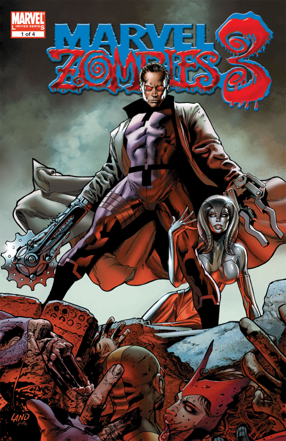 익스트림무비 - 마블 좀비즈에서 패러디한 이블 데드 포스터