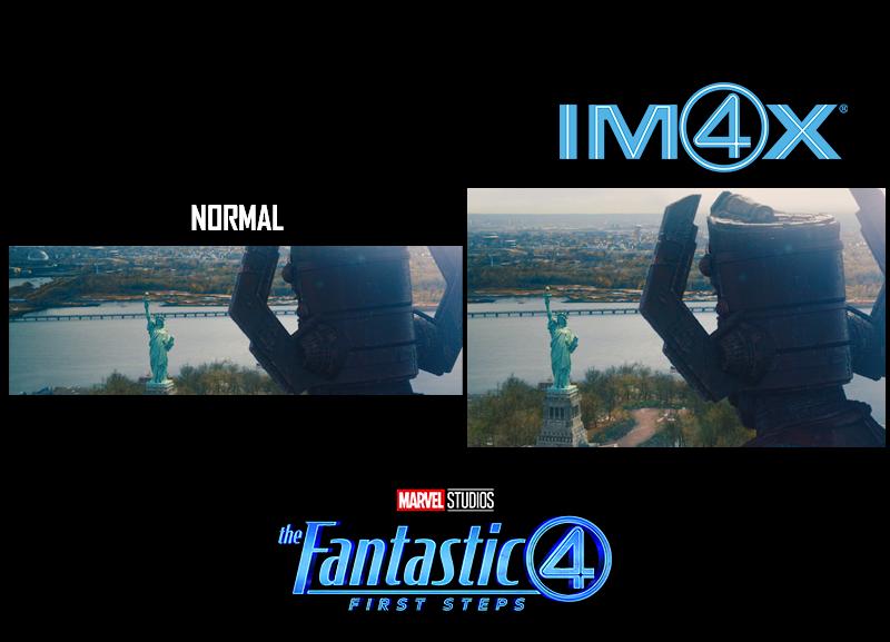 익스트림무비 - ‘판타스틱 포’ IMAX 1.43:1 장면 45% 더 많이 등장