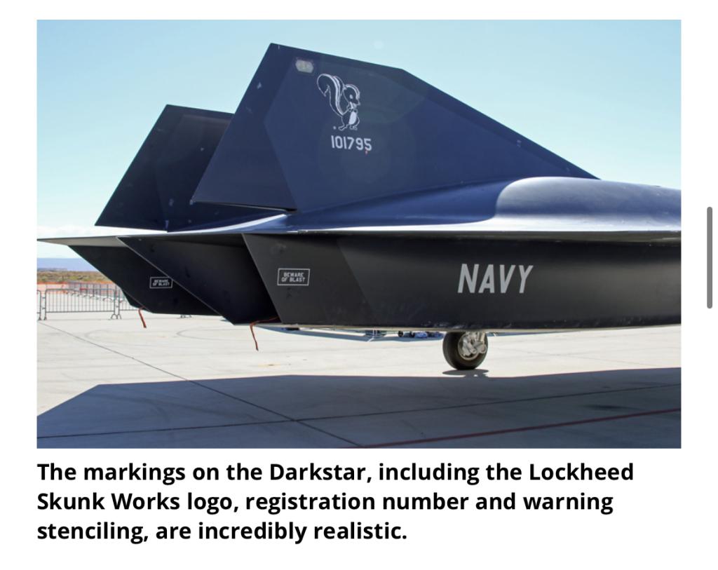 익스트림무비 - 에어쇼에 등장한 ‘탑건 매버릭’ 실사용 다크스타 모습