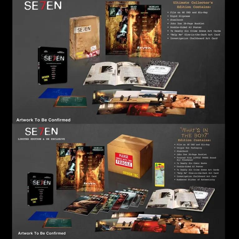 익스트림무비 - 'Se7en' Deluxe Edition 4K 스틸북