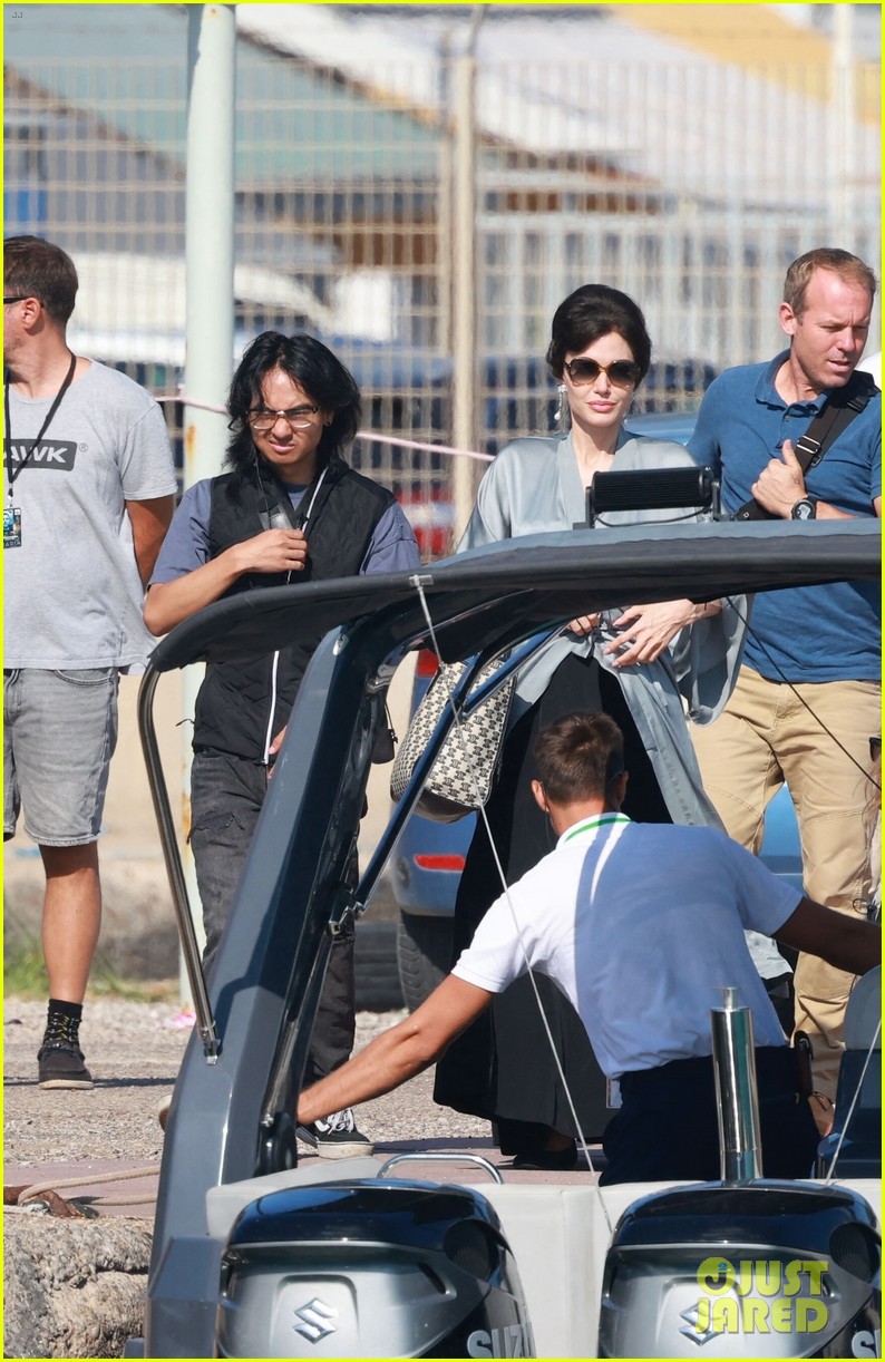 익스트림무비 - 안젤리나 졸리와 아들 '마리아' 무비 촬영장 샷들