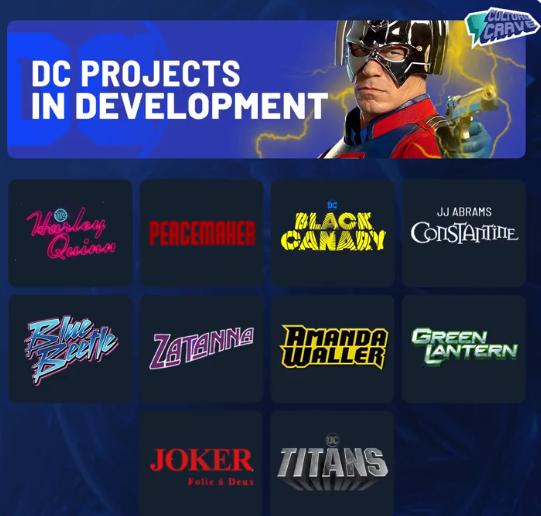 익스트림무비 - DC 제작 예정인 프로젝트와 힘들어진 프로젝트 정리