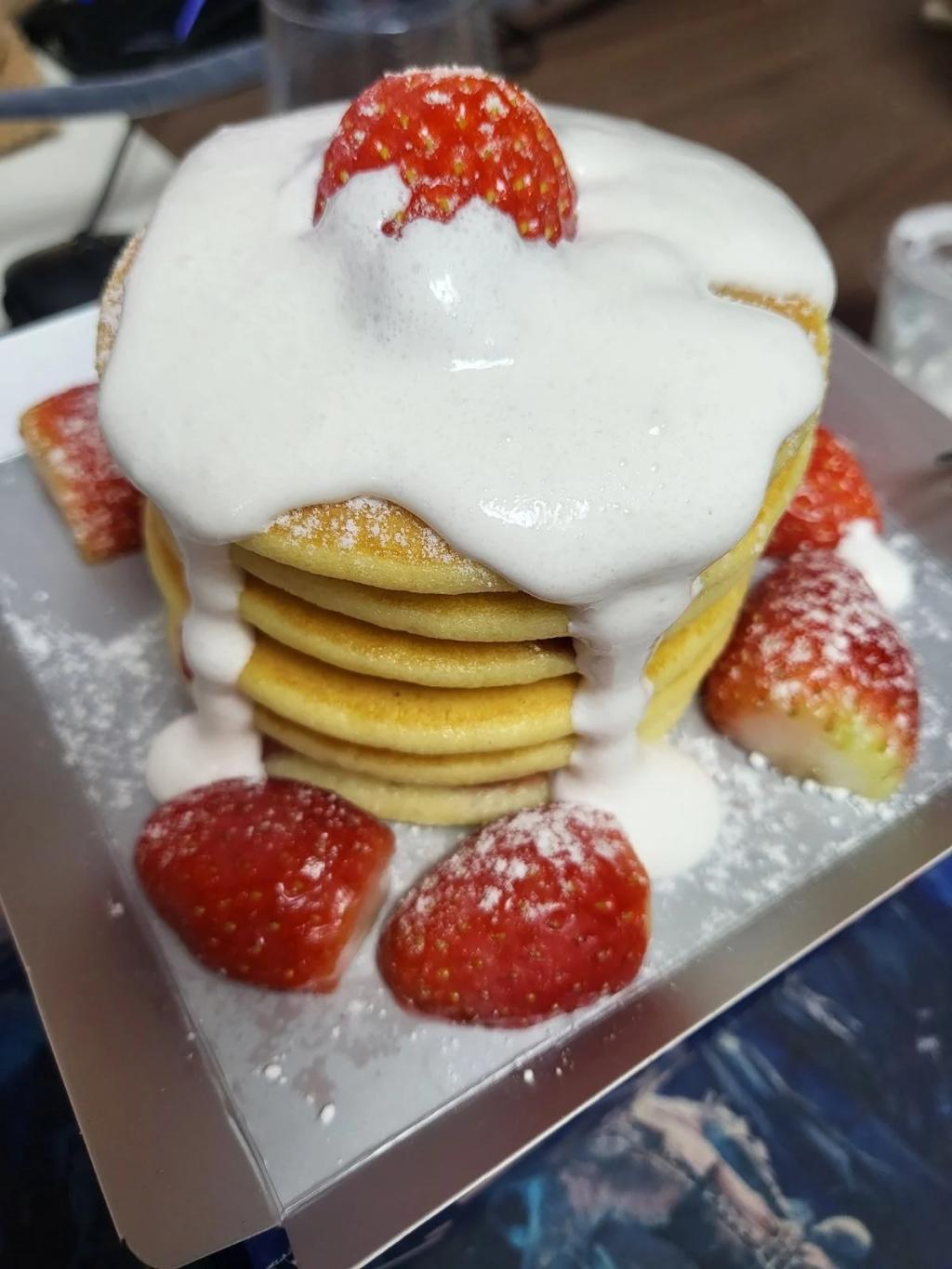 익스트림무비 - 이디야 생딸기 팬케이크