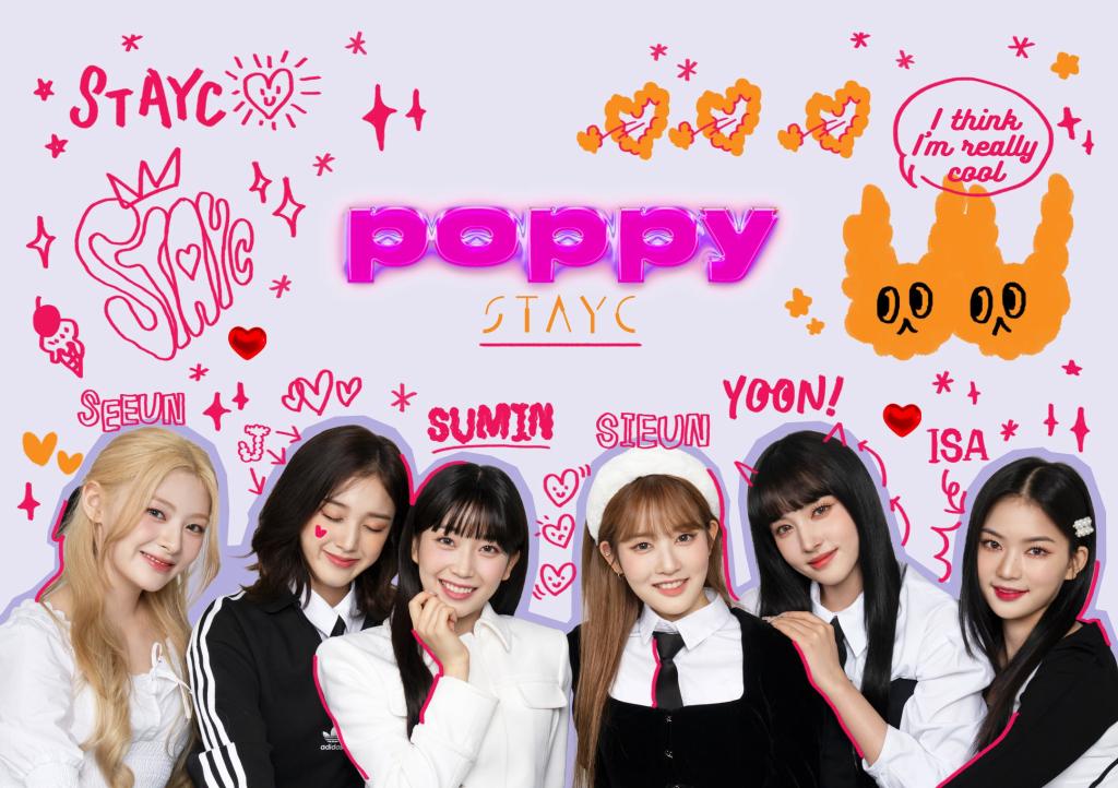 익스트림무비 - 스테이씨 Japan Debut Single POPPY Concept Photo